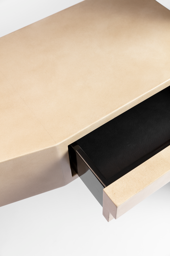 Parchment Facet Floating Shelf – Cuff Studio