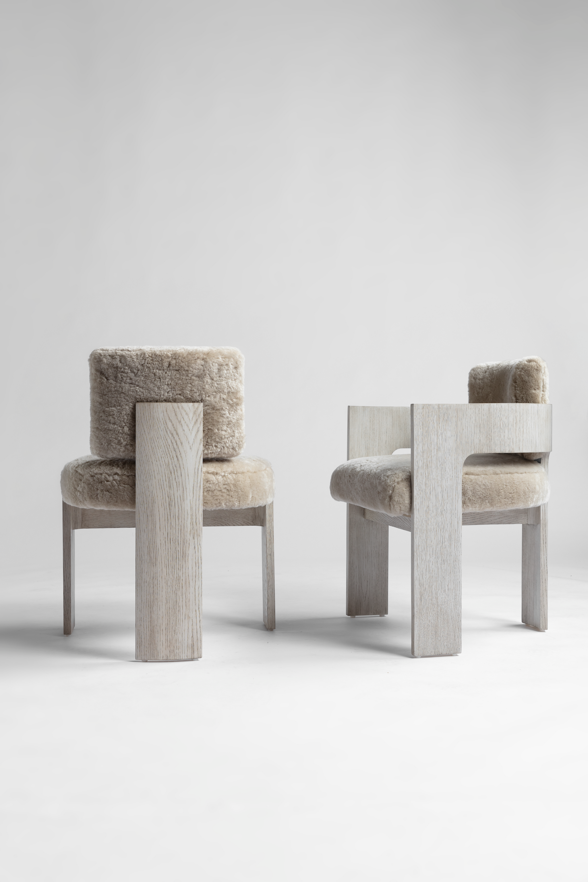 C Back Armless Chair - Expedited – Cuff Studio