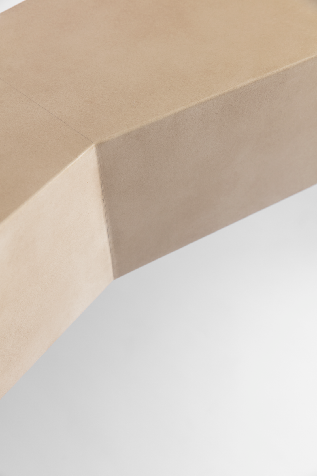 Parchment Facet Floating Shelf – Cuff Studio