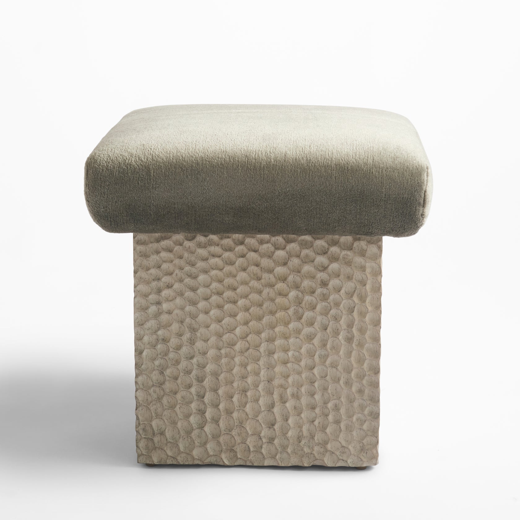 Chiseled Block Stool - COM – Cuff Studio
