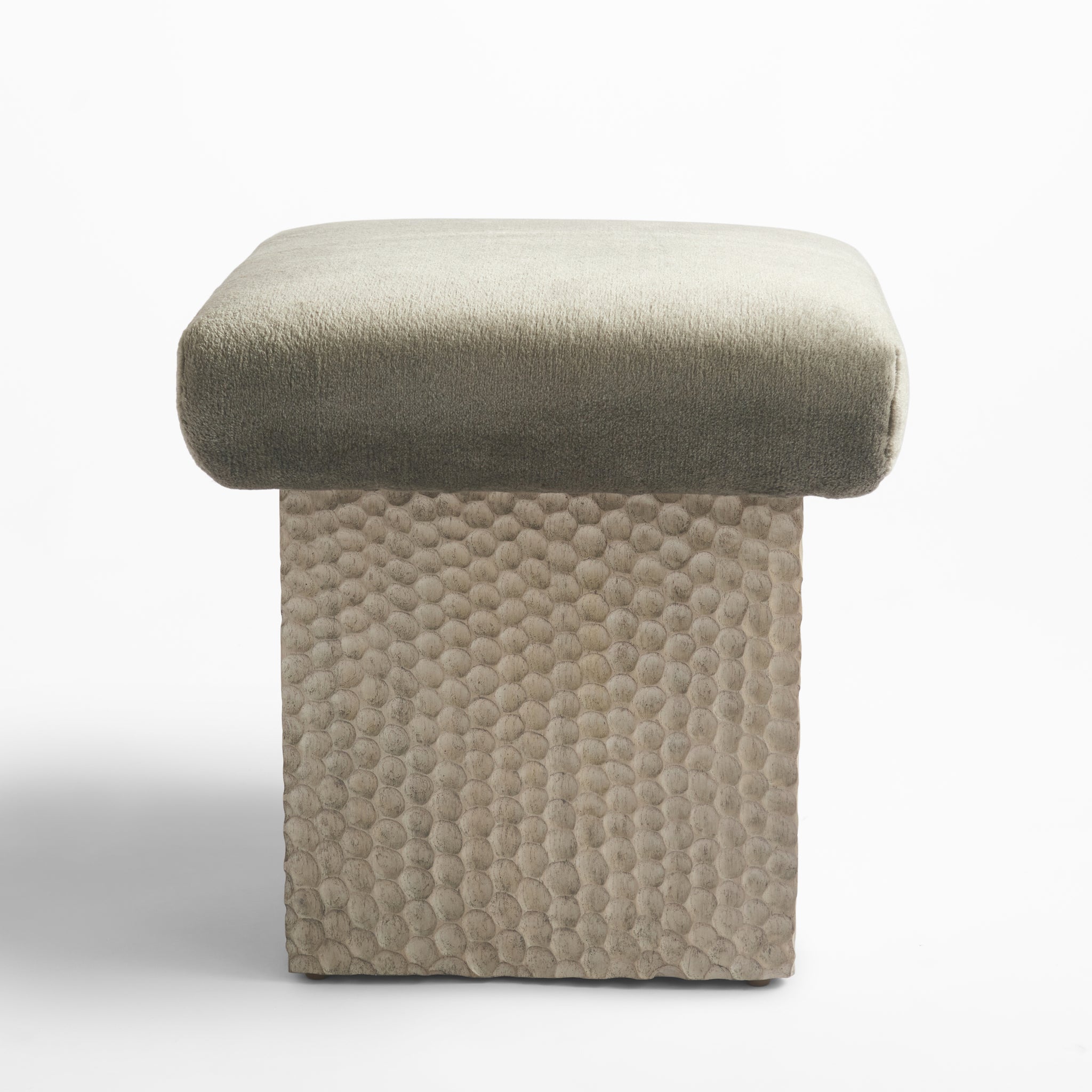 Chiseled Block Stool - COM – Cuff Studio