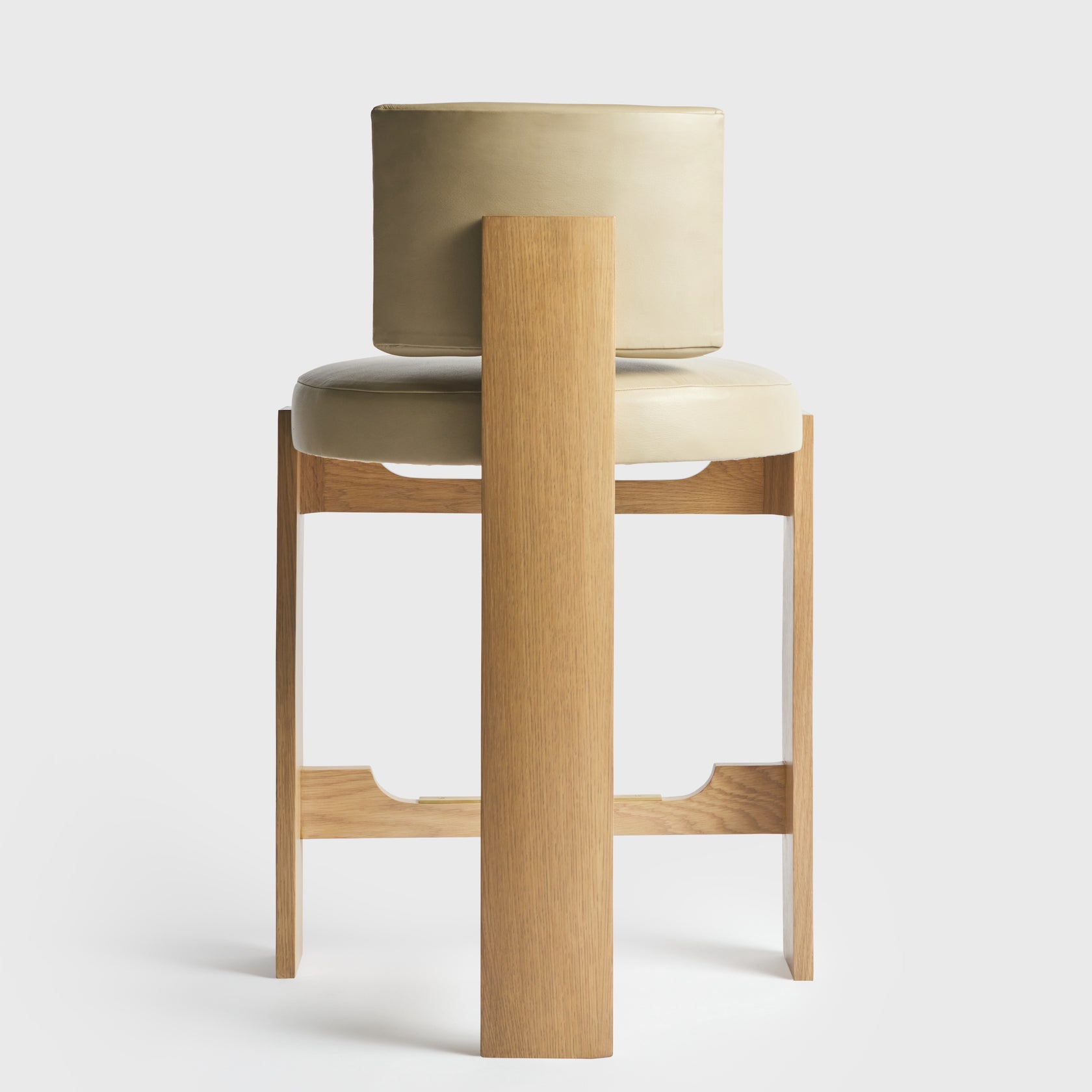C Back Armless Stool - COM – Cuff Studio