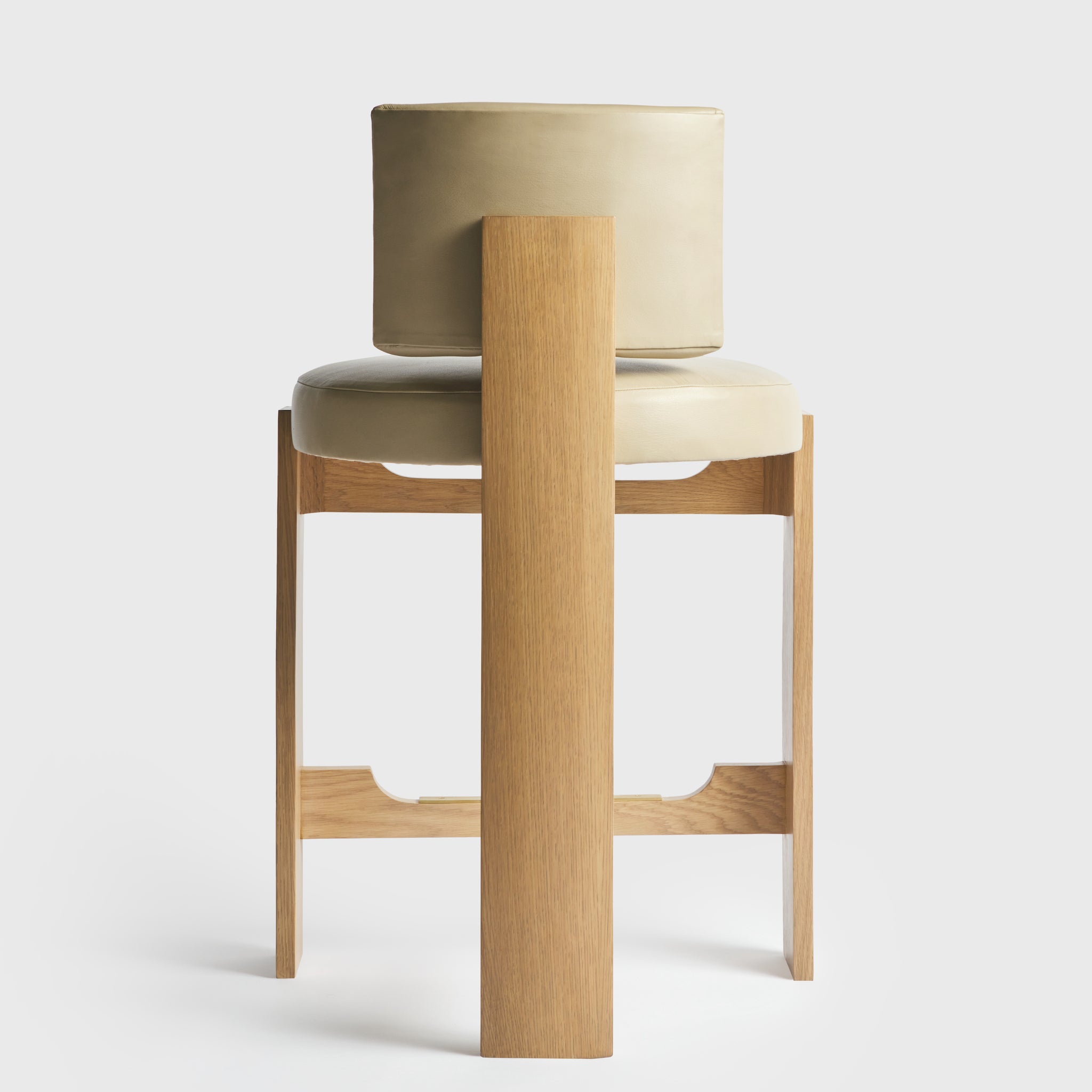 C Back Armless Stool - COM – Cuff Studio