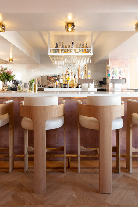 C Back Stool - COM – Cuff Studio