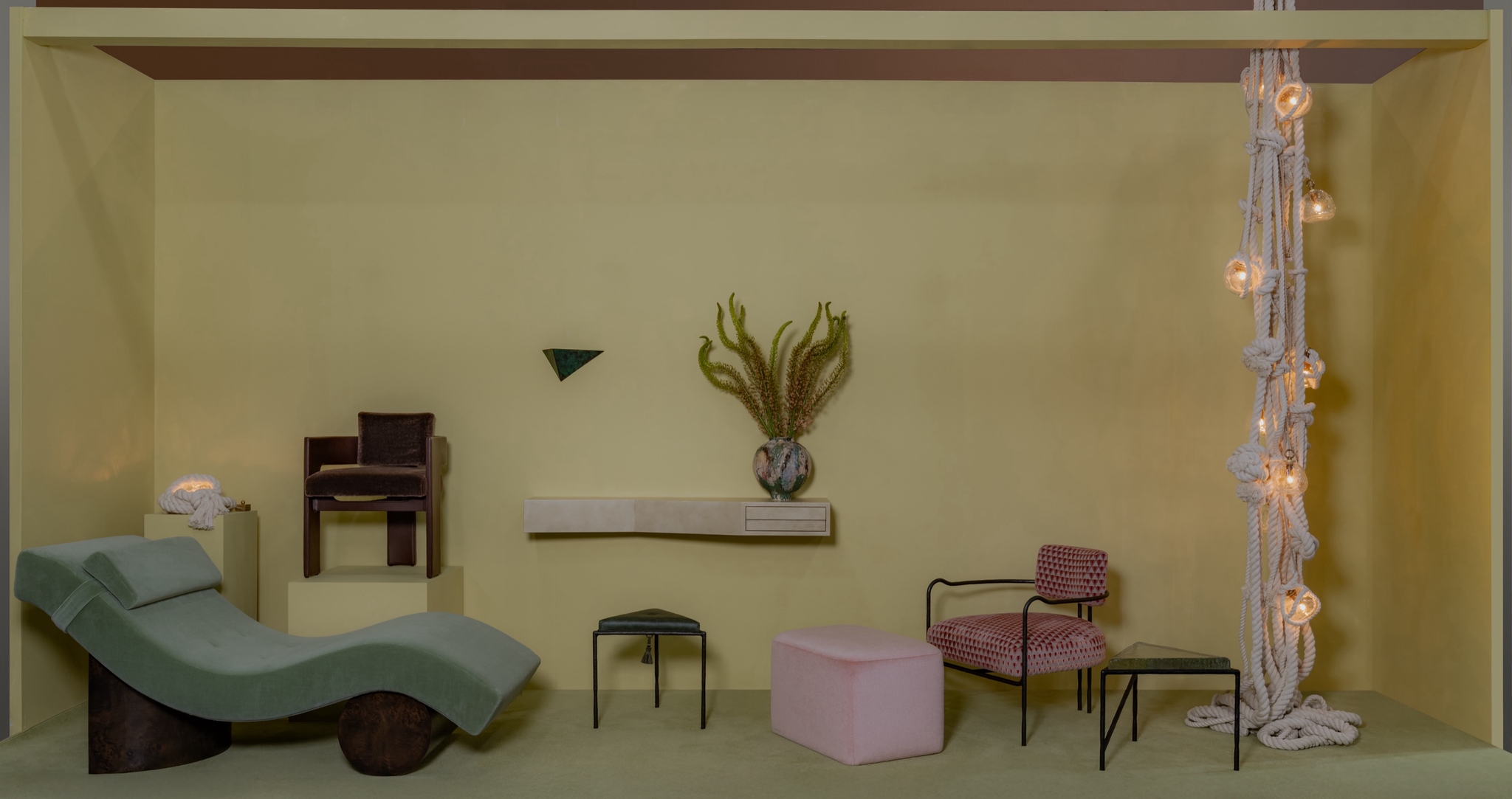 Parchment Facet Floating Shelf – Cuff Studio