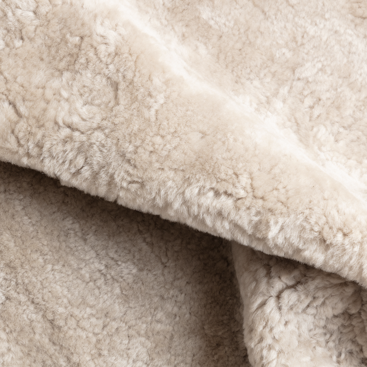 Shearling - Dusty Beige – Cuff Studio