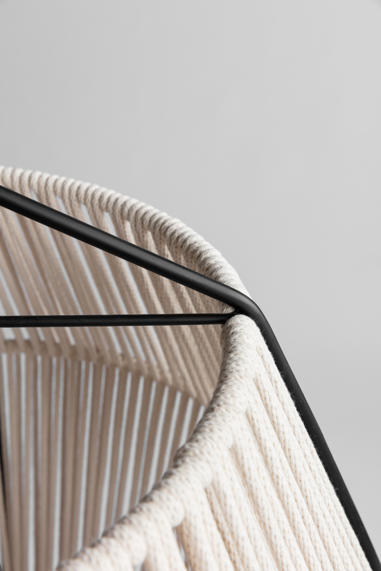 Gem Full Large Natural White Cotton Pendant - Expedited – Cuff Studio