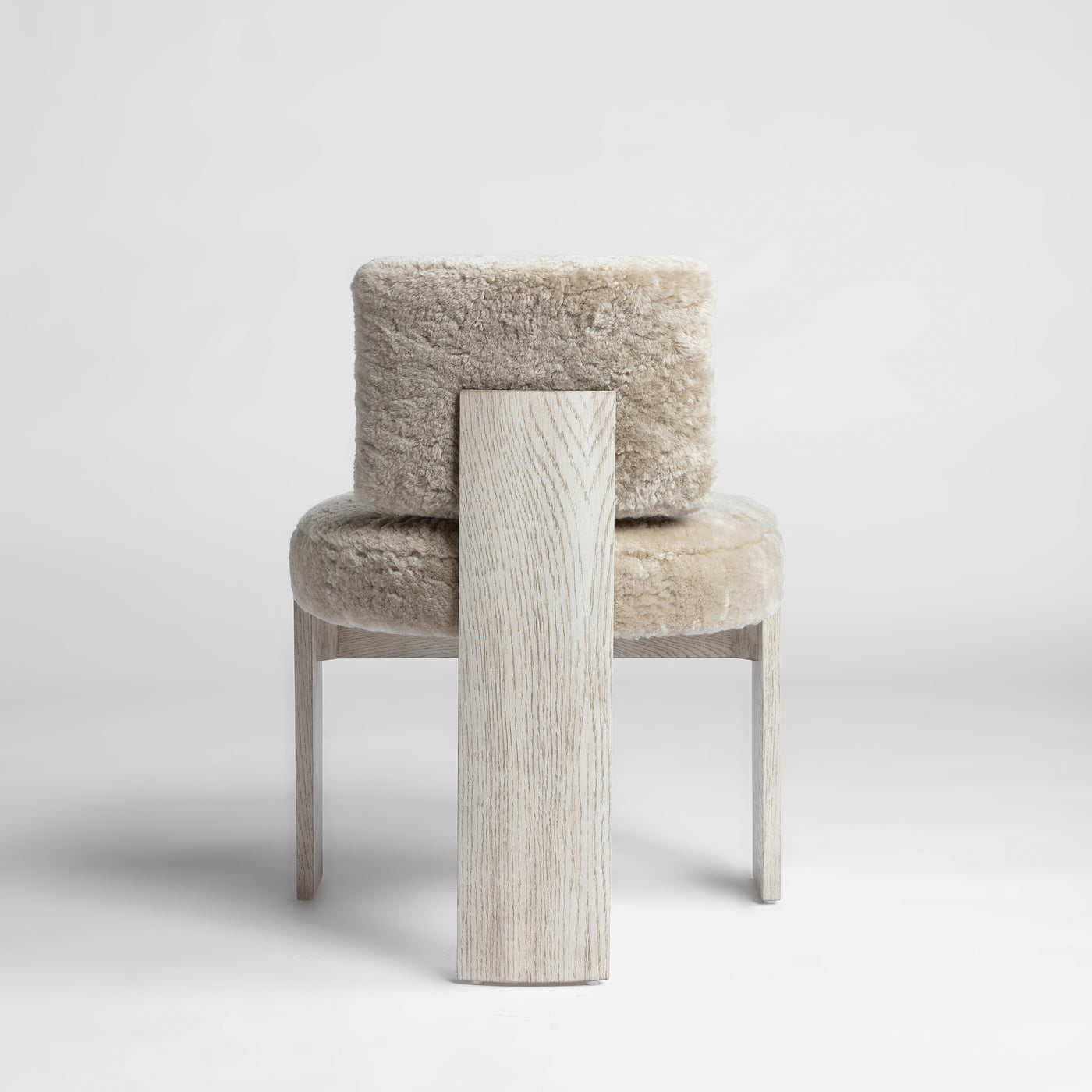 C Back Armless Stool - COM – Cuff Studio