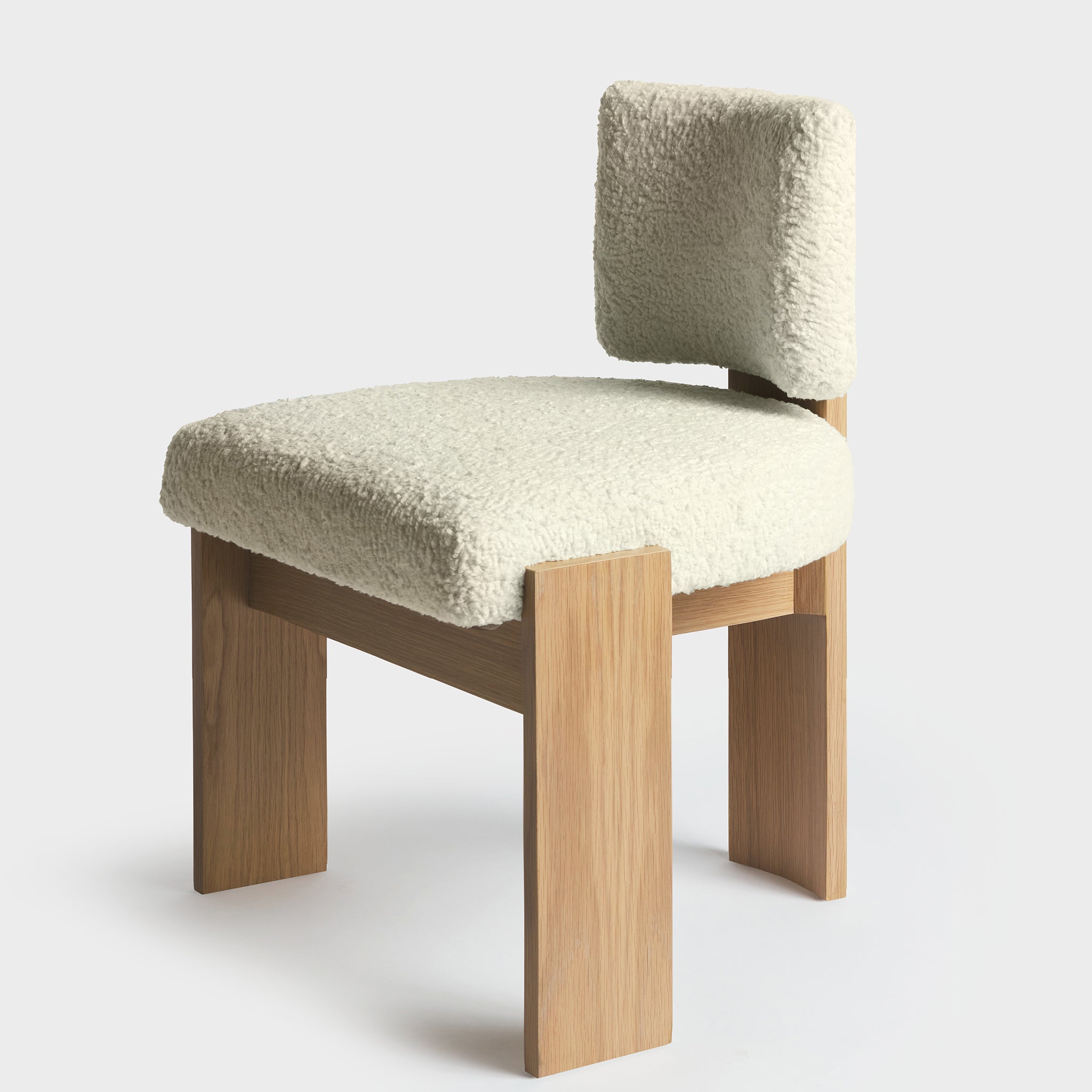 C Back Armless Chair - COM – Cuff Studio