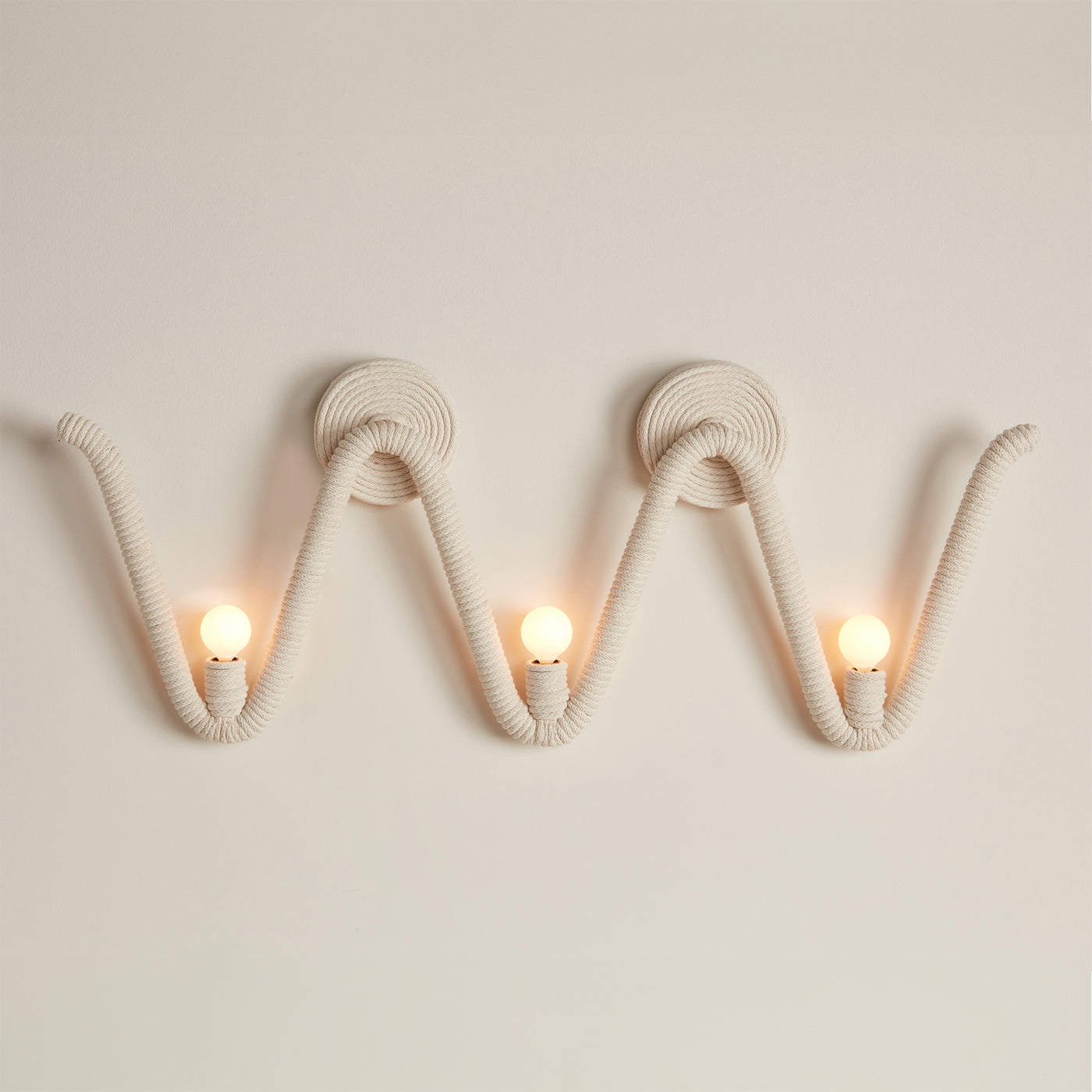 Track Surface Mount Natural White Cotton - Expedited – Cuff Studio