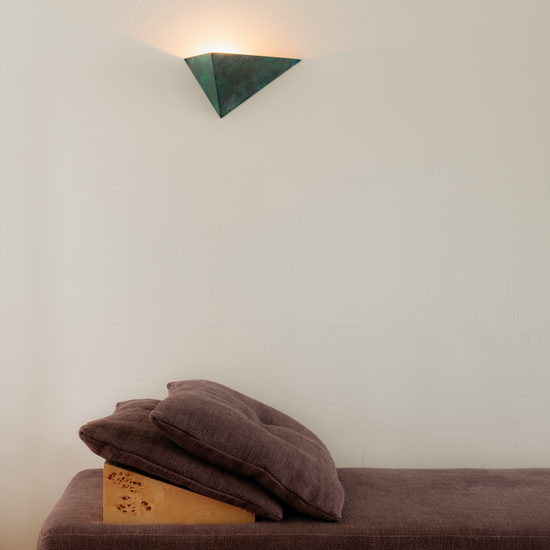 Metal Triangle Sconce – Cuff Studio