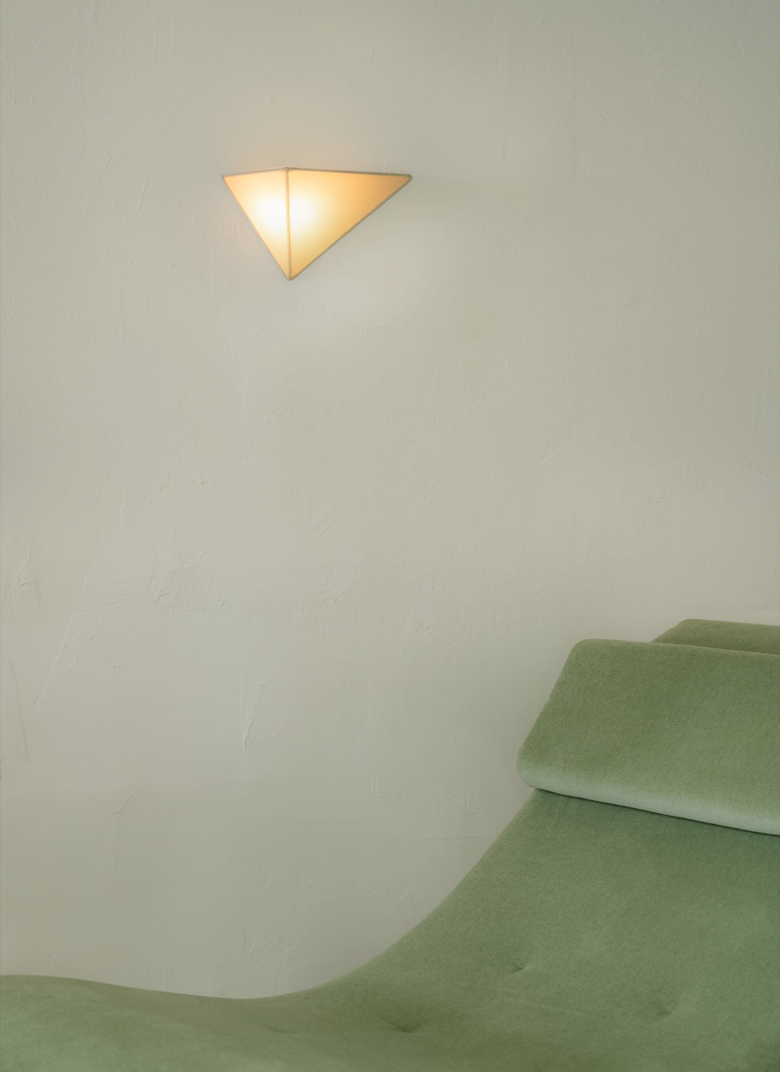 Parchment Triangle Sconce - Expedited – Cuff Studio