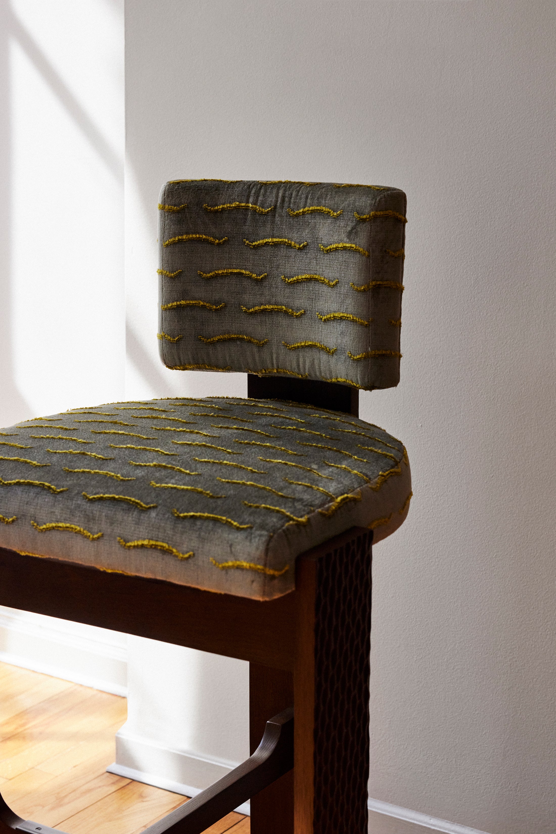 C Back Armless Stool - COM – Cuff Studio