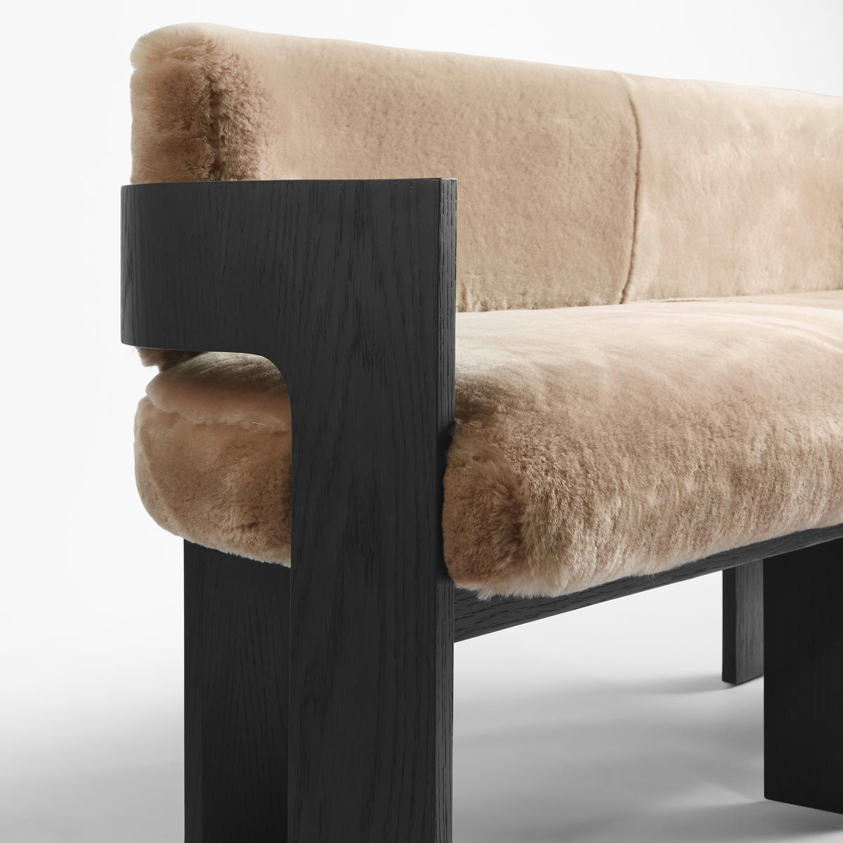 C Back Upholstered Chair - COM – Cuff Studio