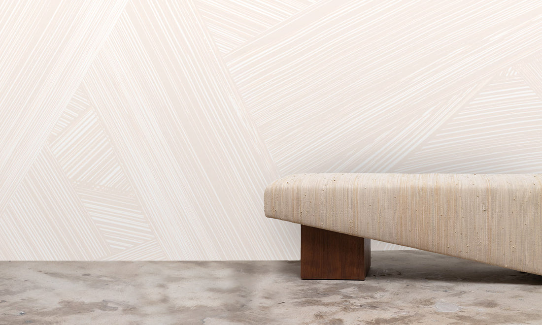 Raked - Repeating Mural – Cuff Studio