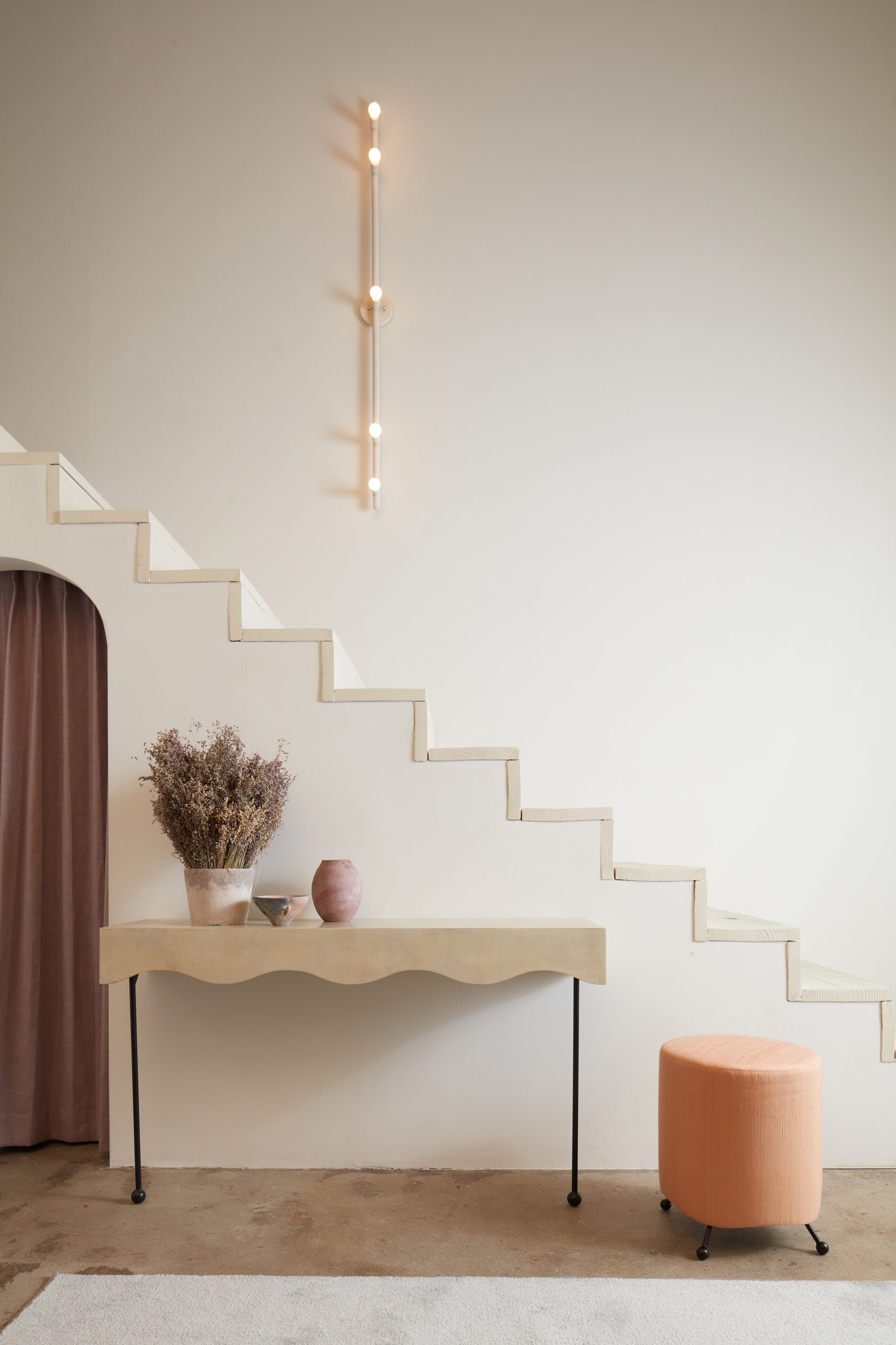 Ripple Bunching Stool - COM – Cuff Studio