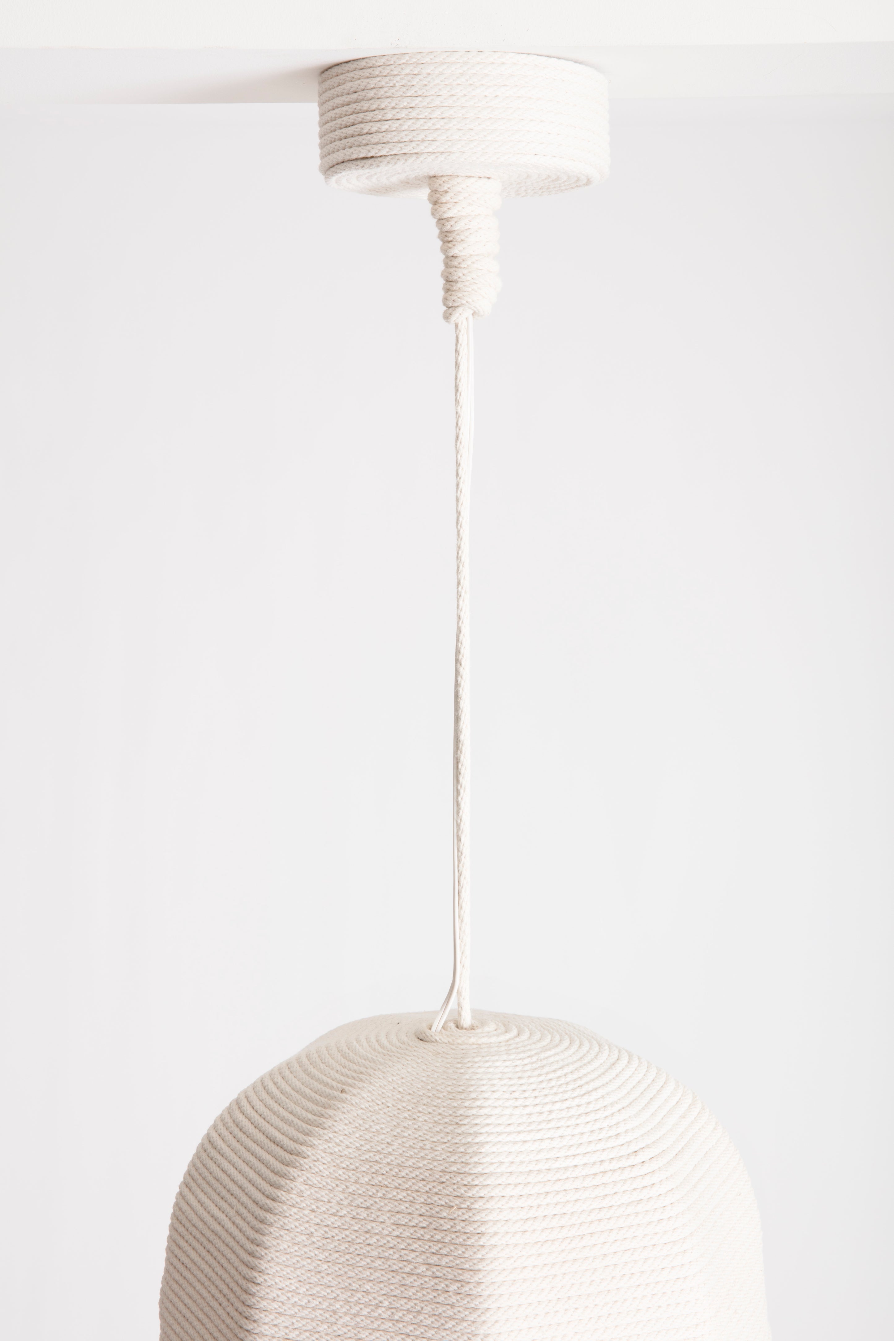 Rope Wrapped U Pendant – Cuff Studio